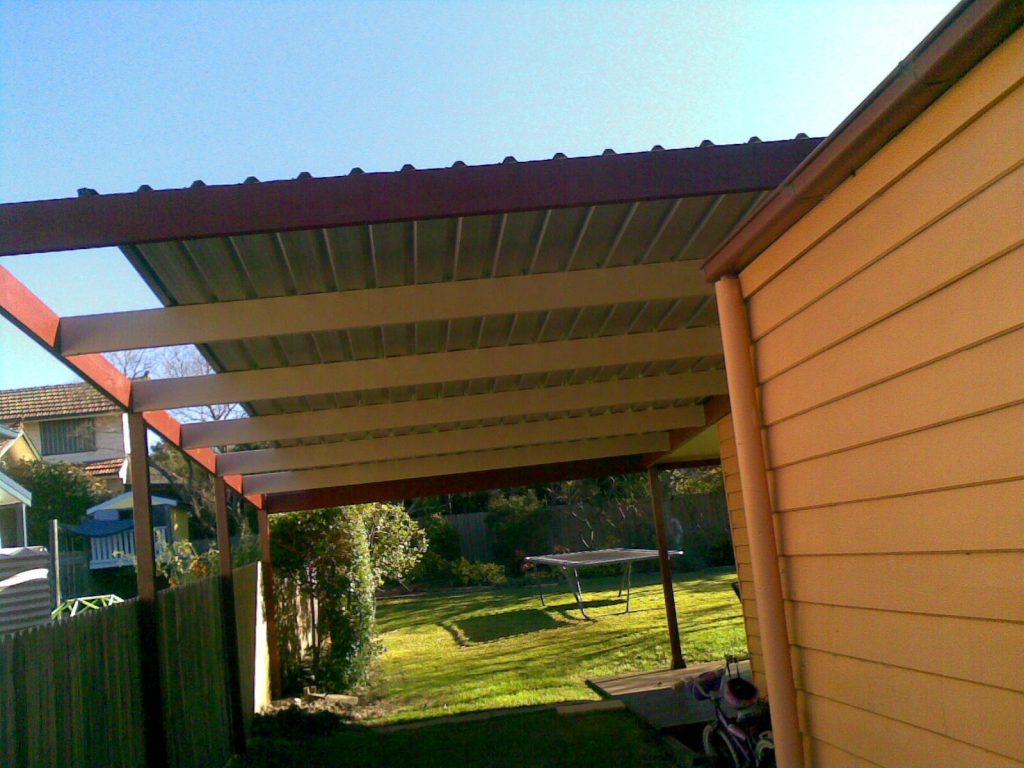 Flat Roof Carports - Mr Carports